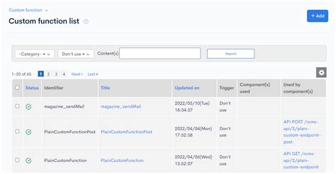 Custom Function Enterprise Headless Cms Kuroco