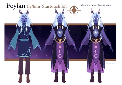 Chara Design For My Startouch Oc Feylan By Aldanil Art On Deviantart