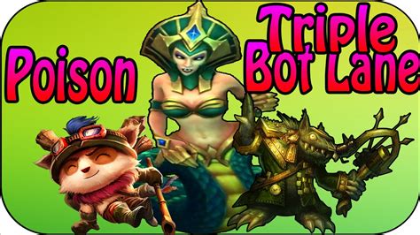 Cassiopeia Teemo Twitch Poison Bot Lane Youtube