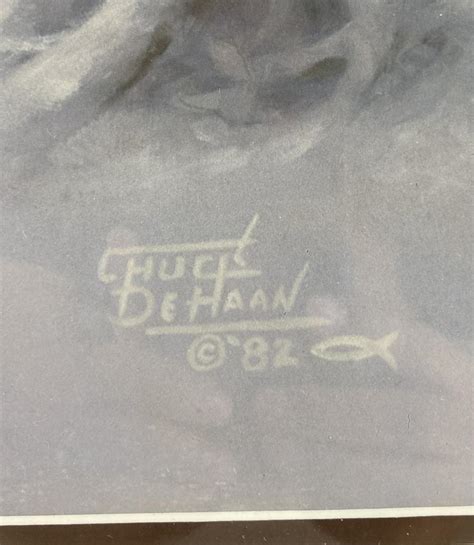 Lot Chuck De Haan Signed And Numbered Print W Coa