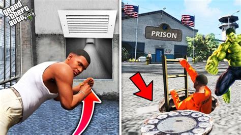 GTA 5 Shinchan Pinchan And Franklin Planning To Escape Prison In