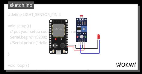Eps32ldrled Wokwi Esp32 Stm32 Arduino Simulator