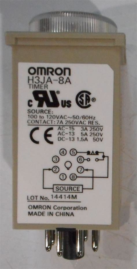 Timer Relay 1 Sec No Jwls ‹ Freight Elevator Parts Peelle