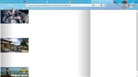 html carousel de bootstrap se visualiza mal stack overflow en español