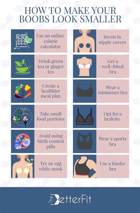 17 Ideas For How To Make Your Boobs Look Smaller Thebetterfit