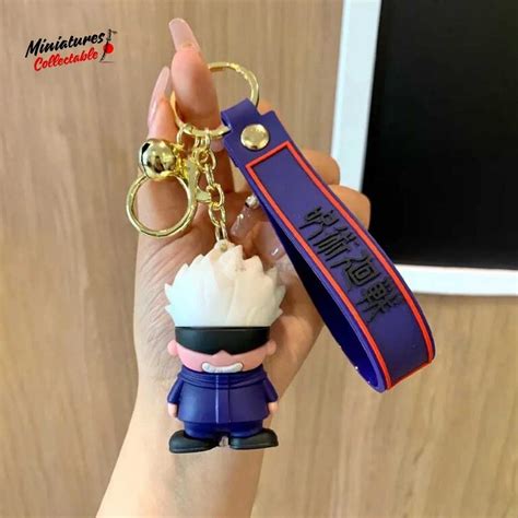 Jujutsu Kaisen Satoru Gojo 3d Keychain Miniaturecollectable
