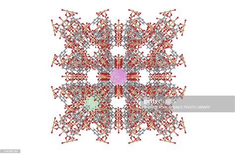 Metal Organic Framework 199 Illustration High Res Vector Graphic