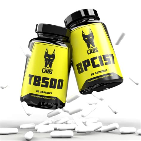 Wolverine Stack Bpc157 And Tb500 Capsule Peptide Bundle Thoroughbred Labs