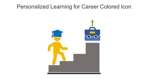 Personalized Learning For Career Colored Icon In Powerpoint Pptx Png And Editable Eps Format Ppt