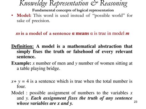 Ppt Knowledge Representation And Reasoning Part 1 Propositional Logic