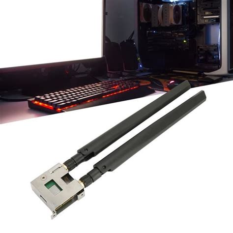 Omabeta Carte Réseau Wifi Carte Réseau M2 Wifi Go Ax201 M2 Key E Cnvio 2 Bt51 Adaptateur