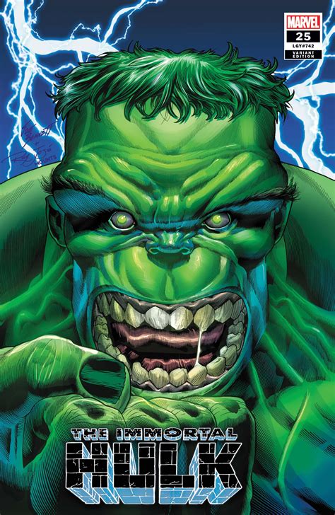 Immortal Hulk 2018 25 Variant Comic Issues Marvel