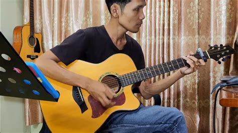 သီချင်းလေးကြားရင် Acoustic Version Karaoke ညီတစ်ယောက်ကိုတီးပေးရင်းအားလုံးလည်းဆိုချင်ဆိုရအောင