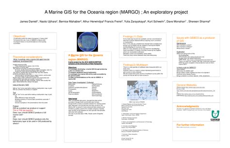PDF A Marine GIS For The Oceania Region MARGO An Exploratory Project