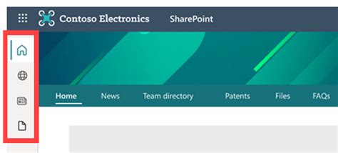 Showhide Sharepoint App Bar On The Left Hand Side Of Your Pages