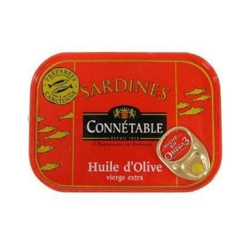 Connétable · Whole sardines in olive oil · 115g (4.1 oz) | $10.26