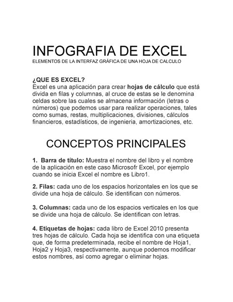 Hacer Infografias En Excel Hacer Infografias En Excel