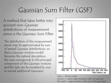 Ppt A Kalman Filter Approach For Track Reconstruction In A Neutrino