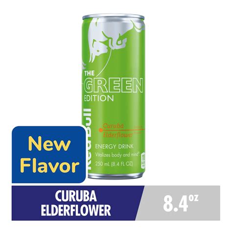 Red Bull Green Edition Curuba Elderflower Energy Drink 8 4 Fl Oz Kroger