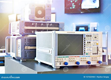 Vector Network Analyzer Stock Photo Image Of Experiment