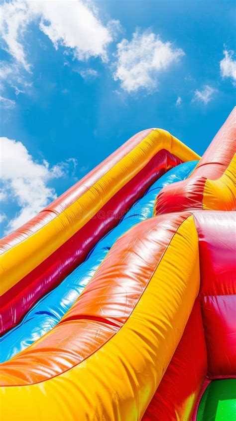 Towering Inflatable Structures In A Dazzling Array Of Colors And Shapes