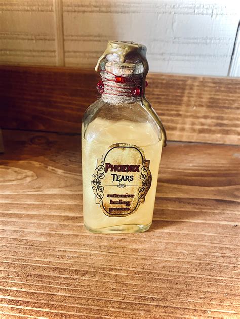 Phoenix Tears Healing Harry Potter Potion Etsy