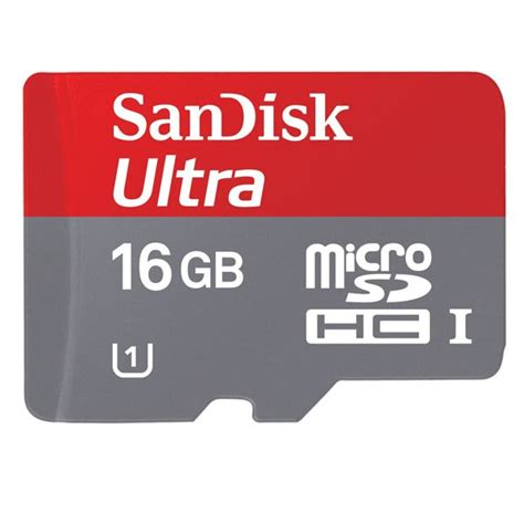 Gb Sandisk Ultra Microsdhc Uhs I Card