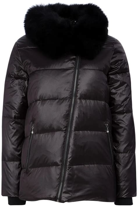 Пуховик с отделкой мехом песца Снежная Королева Boutique 716292003 цены