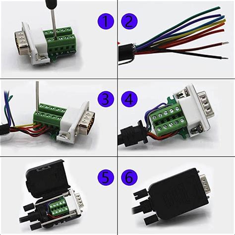 Buy RS232 To RS485 RS232 Female To RS485RS422 485422 Female Adapter