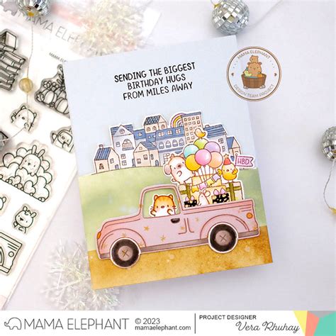 Deliver By Truck Mama Elephant