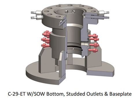 Casing Head Housing Api 6a Wellhead Equipment
