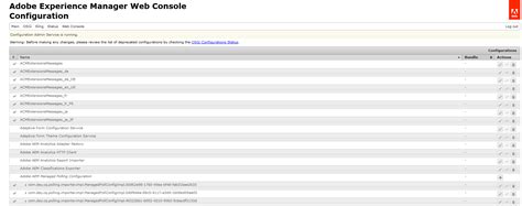 Configuring AEM DS Settings