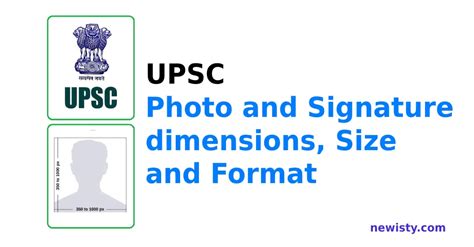 Upsc Photo And Signature Resizer Converter And Compressor Newisty