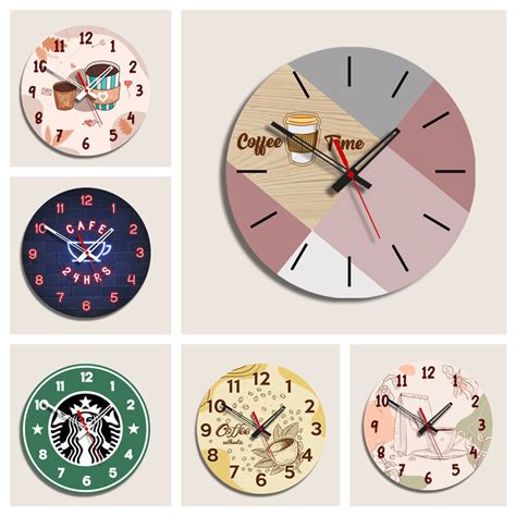 Jual Jam Dinding Kafe Kopi Karakter Kopi Quote Kopi Warkop Giras Ruang Makan Kitchen Jco Excelso