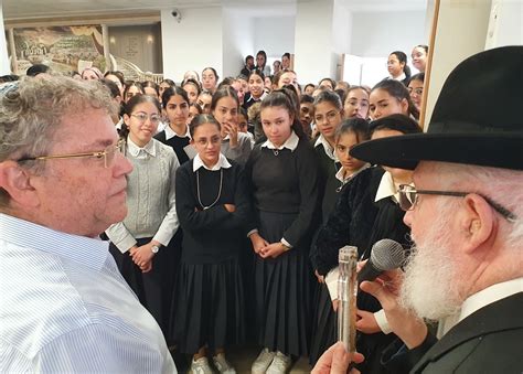 טקס חנוכת קומת כיתות חדשה באורט עטרת רחל בני ברק רשת אורט ישראל