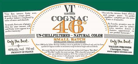 Cognac Small Batch Label The Sorting Table