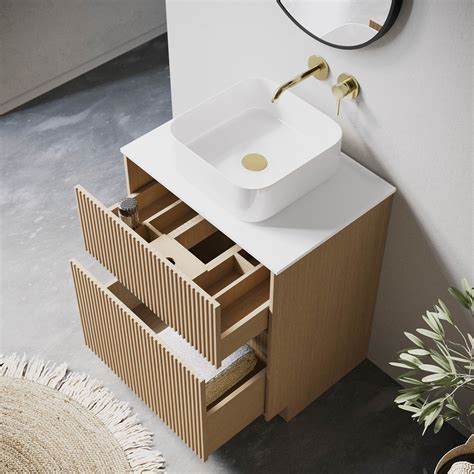 High End Vanity Unit Bathroom Freestanding Design For Modern