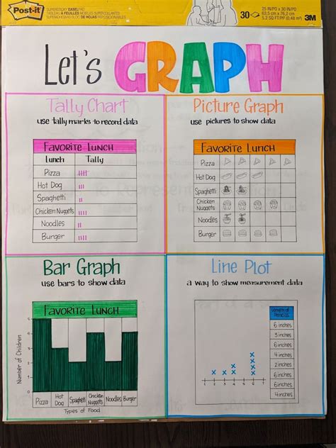 Laminated Graphing Anchor Chart Etsy