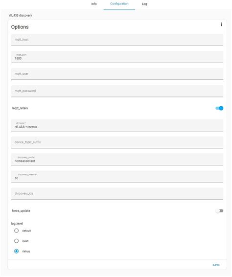 Home Assistant Add On Rtl 433 With Mqtt Auto Discovery Home Assistant Os Home Assistant