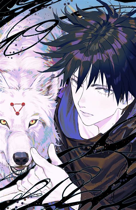 FREE SHIPPING Fushiguro Megumi Poster Jujutsu Kaisen Fanart Etsy