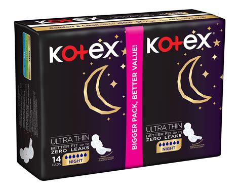 Kotex Ultrathin Night 14Pcs – Pharmazone