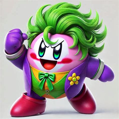 Kirby X Joker By Jittqs On Deviantart
