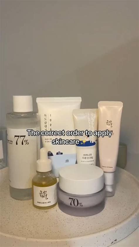 Korean Skincare Morning Routine [video] Skin Care Tools Organic Skin