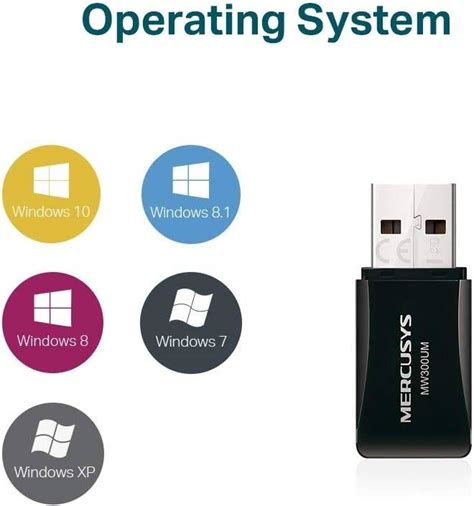 Mercusys Wi Fi Dongle N300 Wireless Mini Usb Wi Fi Adapter For Pc