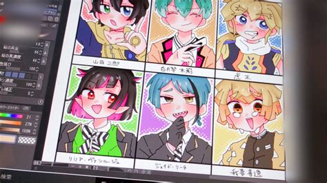 「タグ絵もうちょいです 何ヶ月もお待たせして申し訳ない〜〜😭 いつだっけ 」ゆんの漫画