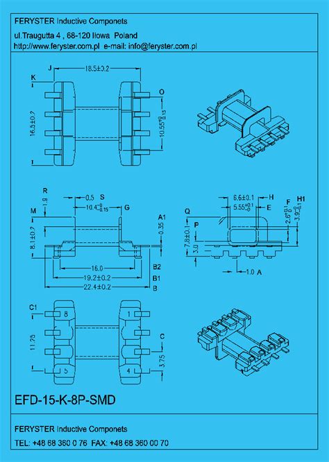 Efd 15 K 8p Smd 4401815 Pdf Datasheet Download Ic On Line