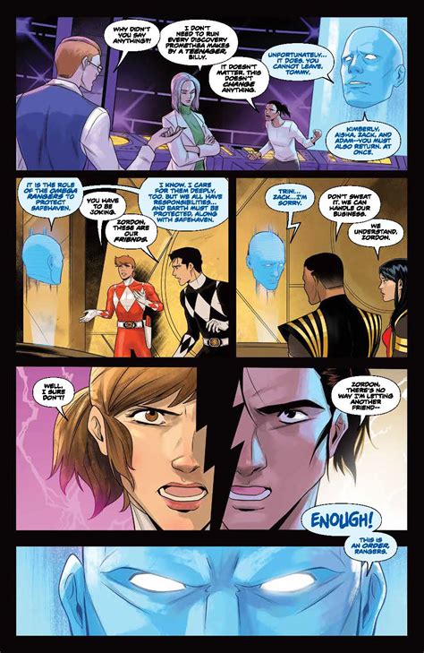 Prévia De Mighty Morphin Power Rangers 106 Conecta História Com Power