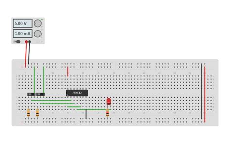 Circuit Design Nor As Or Tinkercad