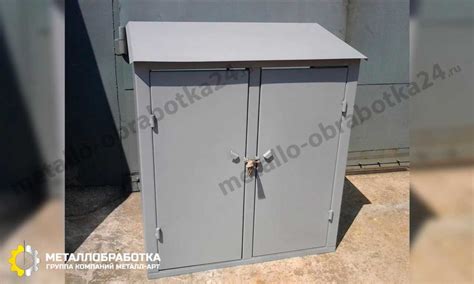 Металлический шкаф для газового баллона — Уличный на заказ в Москве ...