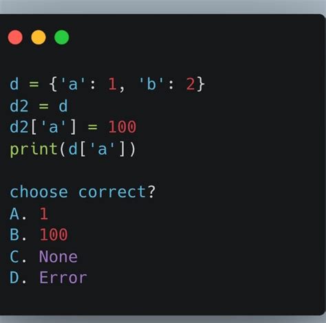 Think You Know Python Dictionaries Drop Your Answer In The Comments